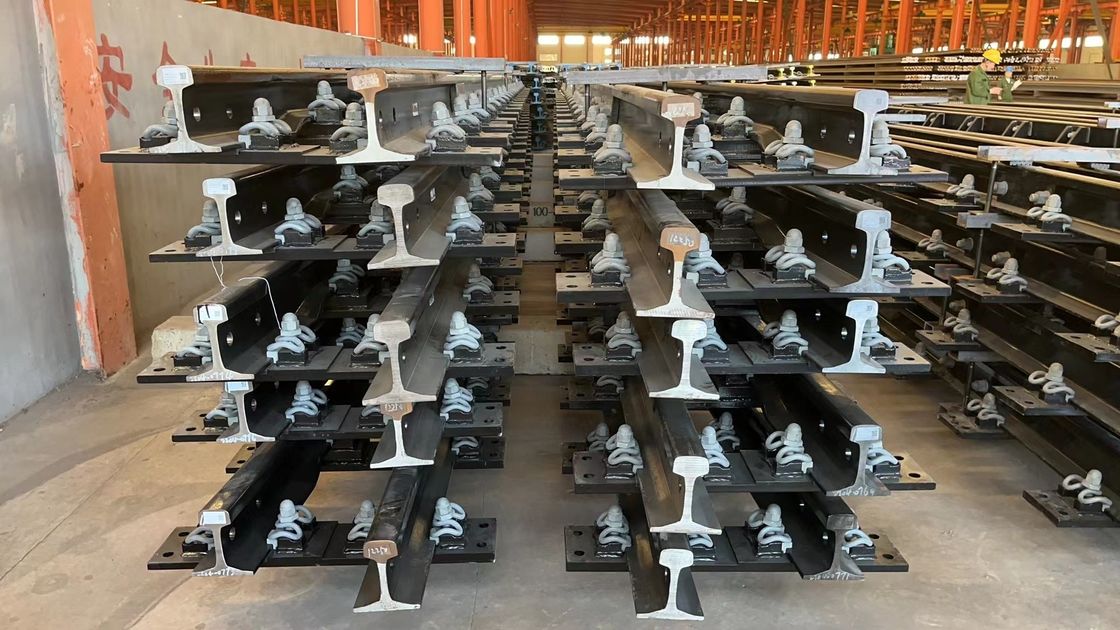 Riel de riel de acero ligero ASCE 50 50 LB para rieles de minas